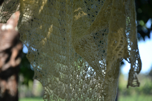 Ravelry: confituralamure's Châle Leaf Evolution Mystery KAL