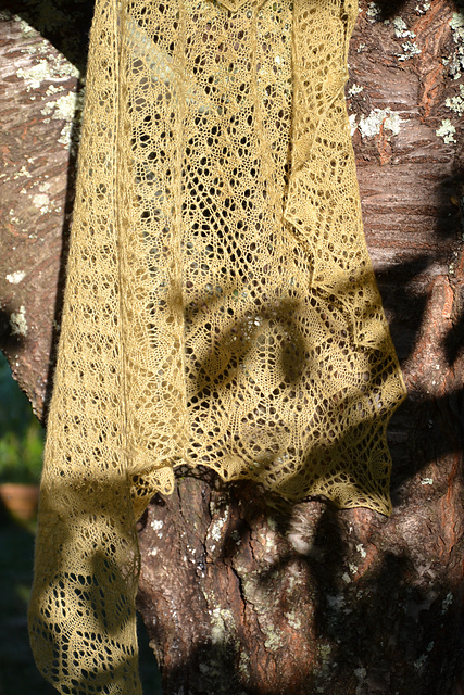 Ravelry: confituralamure's Châle Leaf Evolution Mystery KAL
