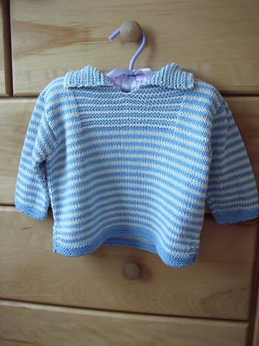 Ravelry: Striped Sailor Top pattern by Debbie Bliss