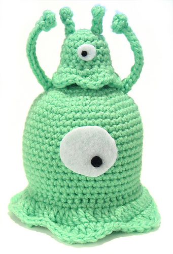 Ravelry: Futurama's Brain Slugs pattern by Alicia Ramirez