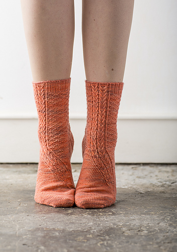 Ravelry: Bella's Truck Socks pattern by Rachel Coopey