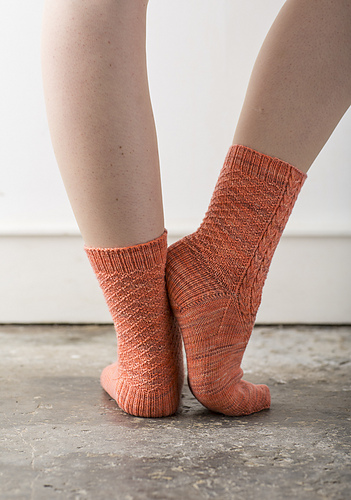 Ravelry: Bella's Truck Socks pattern by Rachel Coopey