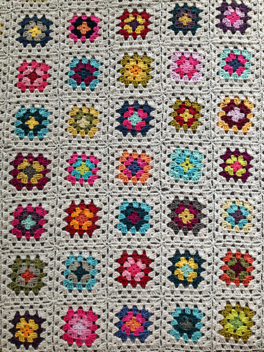 Ravelry: corandco's granny gypsy blanket