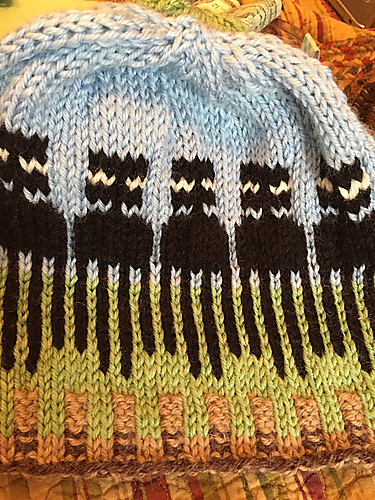 I knitted an Enderman : r/knitting