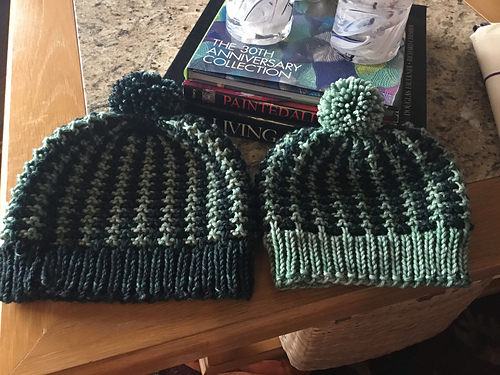 Ravelry: Slip-Stitch Cap pattern by Thea Colman