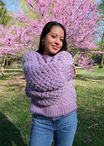 Ravelry: Lilac Sweater pattern by COSMAUDÍ