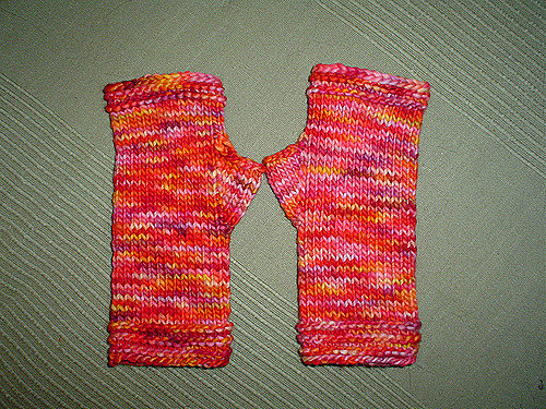 Ravelry: Stockinette Mitts pattern by Sandra Ruppert