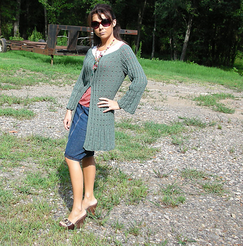 Ravelry: #08 Lace Cardigan pattern by Deborah Newton