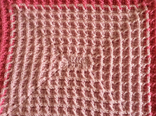 Ravelry: Rectangle waffle stitch pattern by cottage dream
