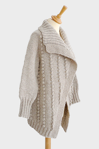 Ravelry: Bobble Cardigan pattern by Kyoko Nakayoshi