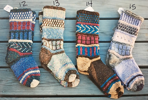 Ravelry: Countrywool's Fireside Socks pattern by Claudia Krisniski