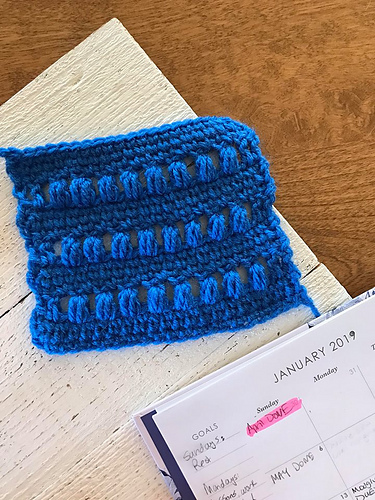 Ravelry: Blue Frost Stitch pattern by Rachel Counts