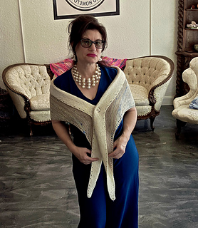 Ravelry: The Grand Illusion Shawl pattern by Christen Brandl Designs
