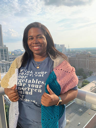 Ravelry: Pentapoint Wrap pattern by Kimberly Key