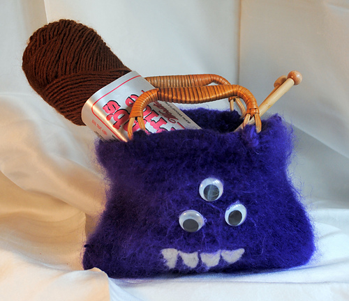 Ravelry: Monster Purse pattern by Sharon Coleman