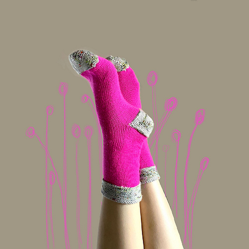 Ravelry: Trick Socks pattern by Abby Brown