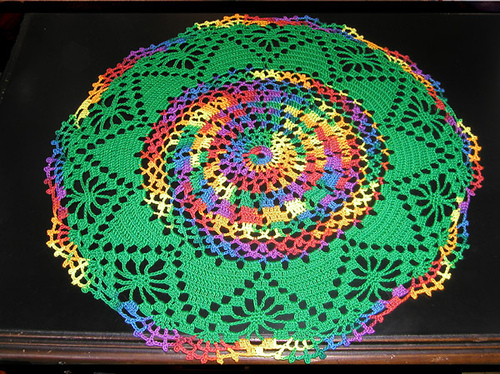Ravelry: cozyhomelife's (cal 2015-02) Crochet-A-Long PINWHEEL DOILY