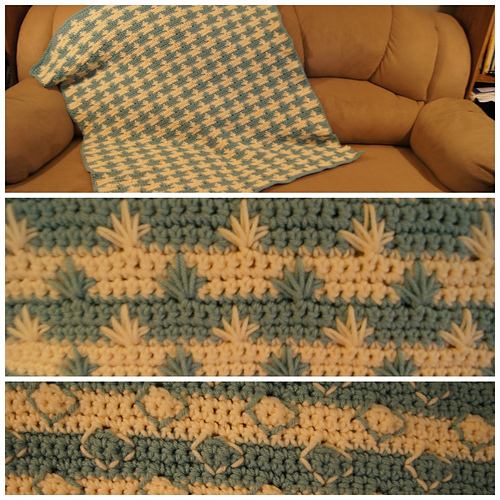 Ravelry: Cozy Lap Robe pattern by Leisure Arts