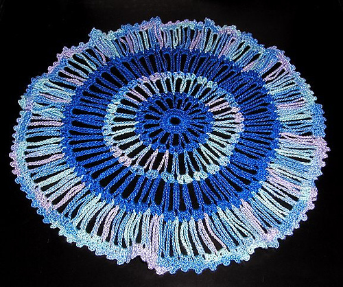 Ravelry: Spider Mum Doily pattern by Carol Smith