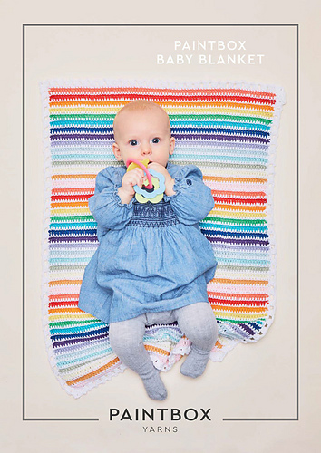 Ravelry: Paintbox Baby Blanket pattern by Paintbox Yarns