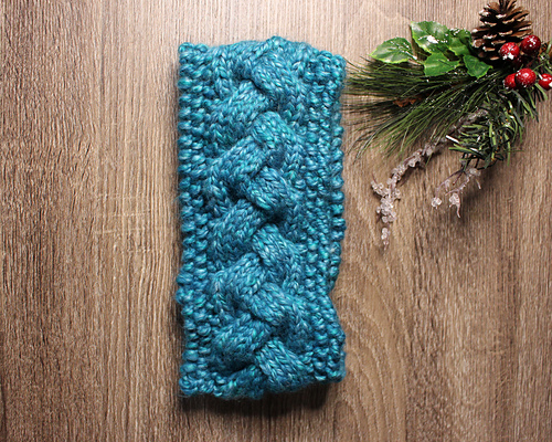 Ravelry: Bailey Braided Cable Earwarmer pattern by Ashley Fong