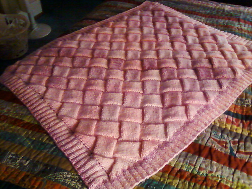 Ravelry: Design A - Entrelac Blanket pattern by Sirdar