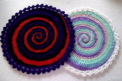 Ravelry: Four Tone Spiral Mandala pattern by Augenia (Jenny) Lawson