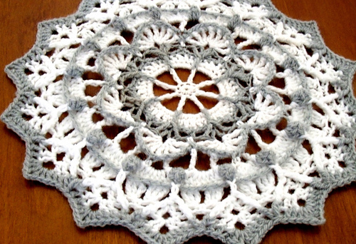 Ravelry: Floral Fantasy Mandala pattern by Augenia (Jenny) Lawson