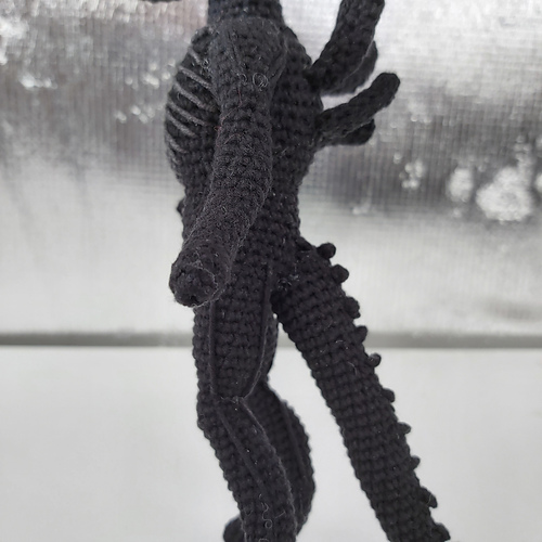Ravelry: Alien Xenomorph pattern by Gabriela Krasteva