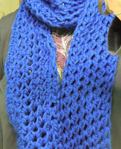 Ravelry: Super Simple Crochet Infinity Scarf pattern by Craftdrawer Crafts