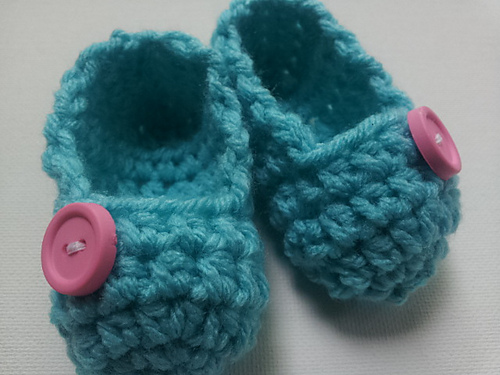 Ravelry: Quick and Easy Baby Shoes pattern by Michele Gaylor