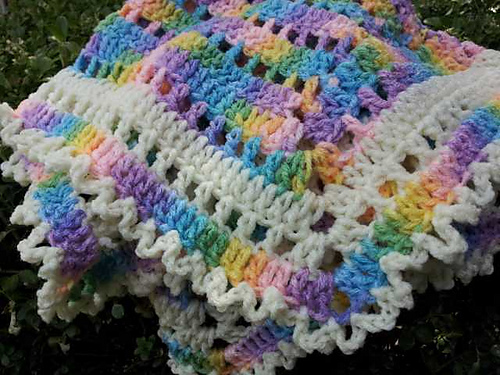 Ravelry: Easy Baby Receiving Blanket for Preemies pattern by Michele Gaylor