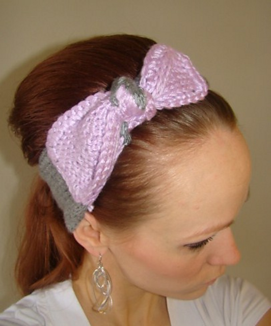 Ravelry: Tied Headband pattern by Esther Leavitt