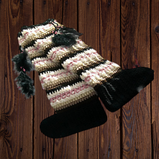 Ravelry: Knee High Slippers pattern by DWC