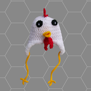 Ravelry: chicken booties & hat, #5 pattern by DWC