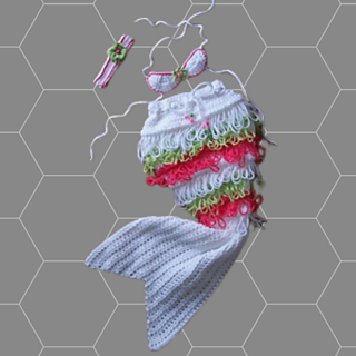 Ravelry: Loopy Mermaid, #28 pattern by DWC