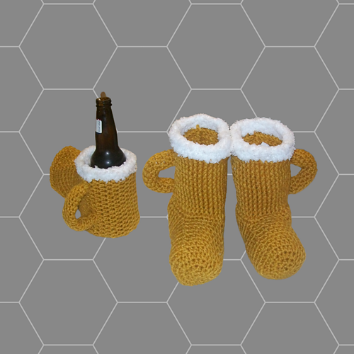 Ravelry: Beer Slippers, #30 pattern by DWC