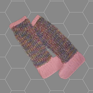 Ravelry: fuzzy slipper socks, #55 pattern by DWC