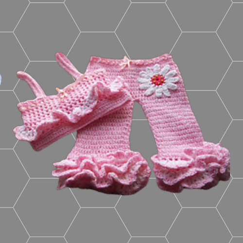 Ravelry: Ruffled Pants, Pants Set, #87 pattern by DWC