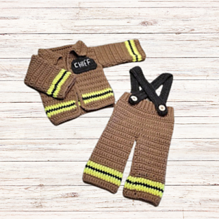 Ravelry: Firefighter outfit, #11 pattern by DWC