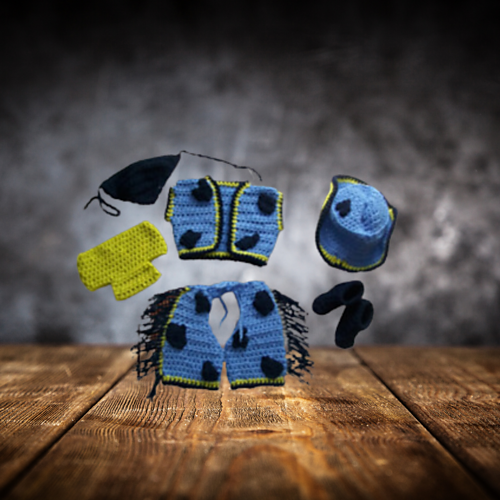 Ravelry: Crochet baby cow chaps, #59 pattern by DWC