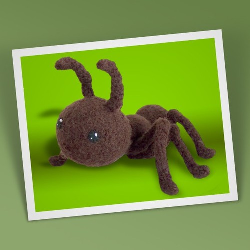 Ravelry: Felted Knit Amigurumi Ant pattern by Lisa Eberhart