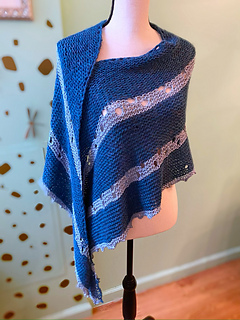 Ravelry: Spring Showers Shawligan pattern by Chic and Regal Knits