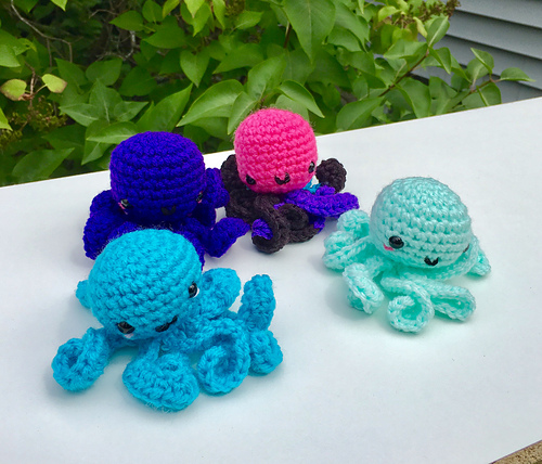 Ravelry: Kawaii Octopus Plush pattern by Crafty Kitty Crochet