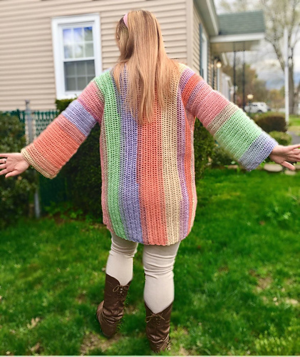 Ravelry: Light & Airy Cardigan pattern by Crafty Kitty Crochet