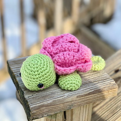 Ravelry: Amigurumi Rosy Turtle pattern by Crafty Kitty Crochet