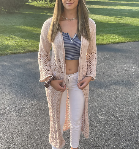 Ravelry: Silver Spring Lace Duster pattern by Amanda Lee