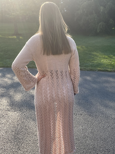 Ravelry: Silver Spring Lace Duster pattern by Amanda Lee