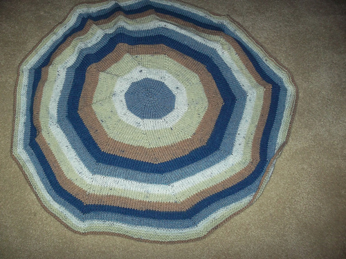 Ravelry: Super Simple Round Blanket pattern by Chastity Aiken