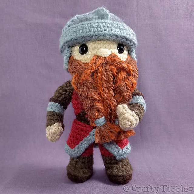 Ravelry: Gimli the Dwarf pattern by CraftyTibbles